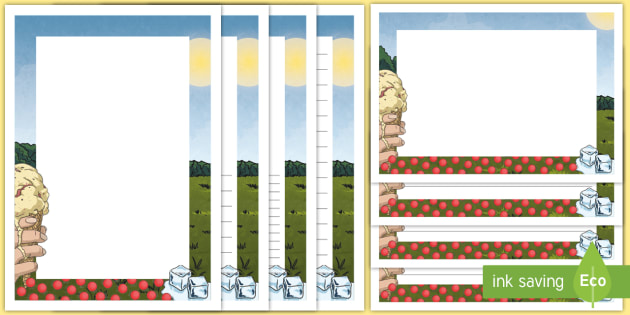 Melting Materials Page Border Pack (teacher made)