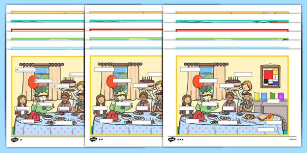 SEN Differentiated Labelling Worksheet / Worksheet Pack