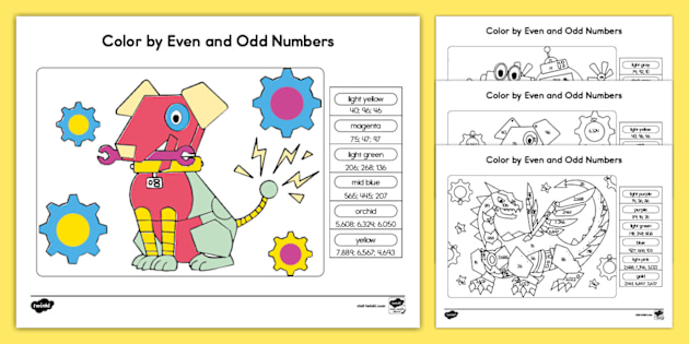 Even And Odd Worksheets For 2nd Grade Odds And Evens | Even And Odd,