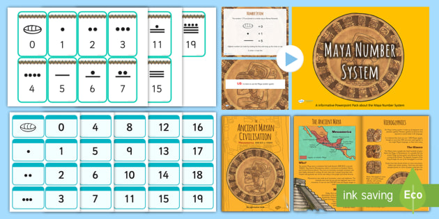 Ancient Mayan Number System CfE Second Level Resource Pack - Ancient, Maya