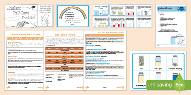 FREE! - Year 1 Term 3 Week 1 Remote Home Learning Pack