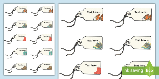 Shoe Shop Role Play Editable Price Tags (Teacher-Made)