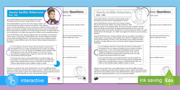 Biography Reading Activities | twinkl.co.uk