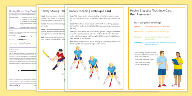 Hockey Lesson 2: Strike and Stop (teacher made)