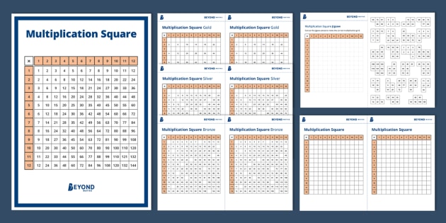 👉 Multiplication Square Pack - PDF | KS3 Maths | Beyond