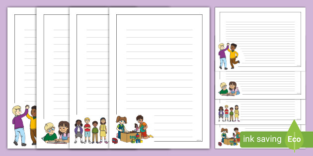 Kindness Day Page Border Pack