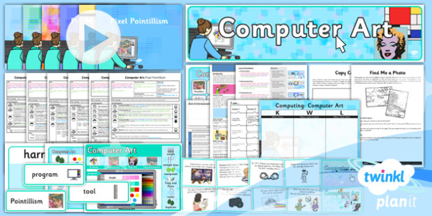Computer Painting | Digital Art Lessons | KS1 Computing