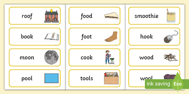 Words With Long U Sound And OO Sound StartWithFun Words With Long U Sound And OO Sound StartWithFun