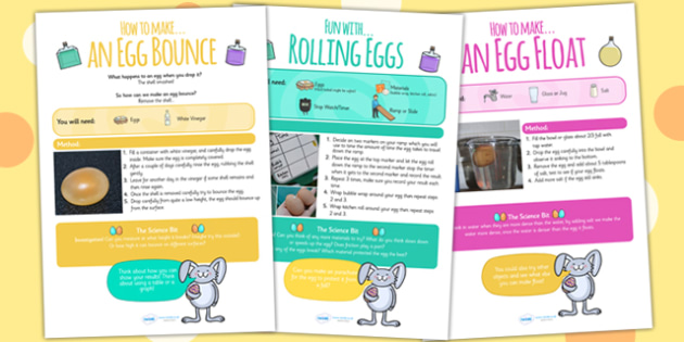 Egg Science Experiments At Home - science, science game, homework