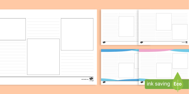 FREE! - Leaflet template- Primary Resources (teacher made)
