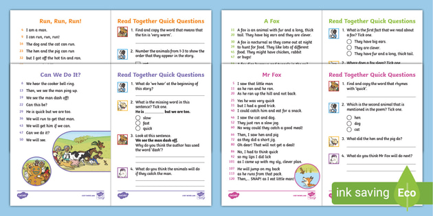 Phonetically-Decodable 60-Second Reads: The Gingerbread Man (Phases 2-5)