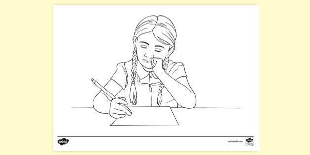 FREE! - Child Working Colouring Sheets | Colouring Pages