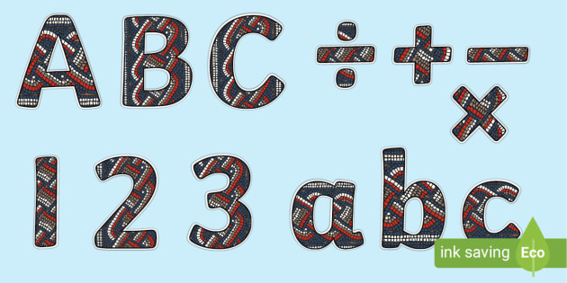 FREE! - Mosaic Display Lettering | Twinkl Display Resources
