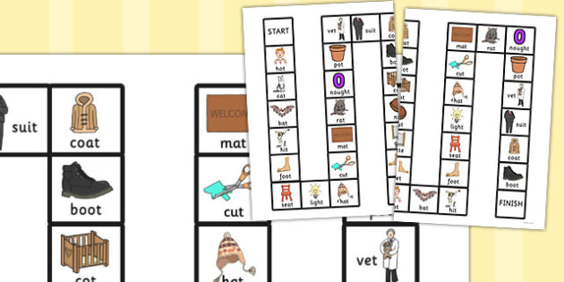 Final 'T' Board Game (teacher made)