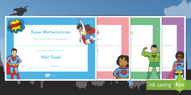 End of the Year Super Student Certificates - End of school year, end of ...