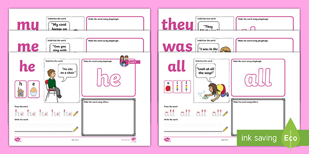 Level 3 Back to School Make, Read and Write Activity Mats