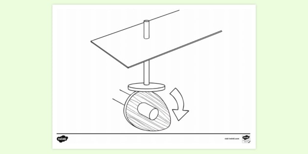 FREE! - Rotary Motion Colouring Sheet | Colouring Sheets