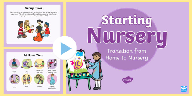 Home to Nursery Transition PowerPoint (teacher made)