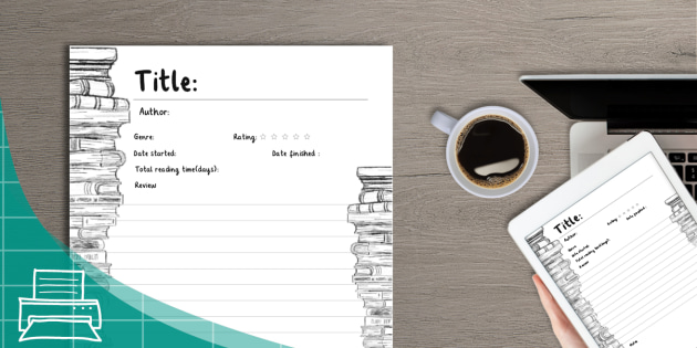 The Library | Book Review | Reading Journals (teacher made)