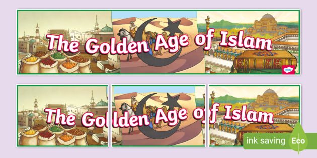 The Golden Age of Islam Display Banner, Islam, Display