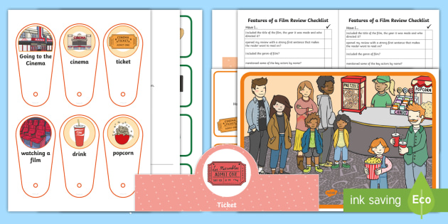 July Provision Cinema Activity Pack (teacher made)