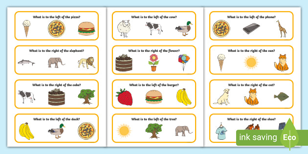 Right and Left Cards