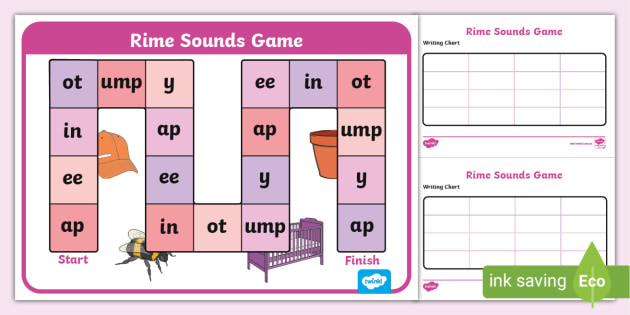Rime Sounds Game (teacher made)