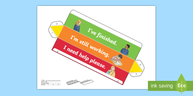 I've Finished Table Sign