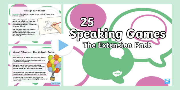 25 Fun Speaking Activities For ESL Pack Speaking Practice Lupon gov ph