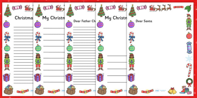 FREE! - Christmas Themed Role Play List (teacher made)