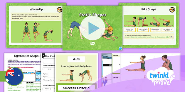 Move PE Year 3 Gymnastics: Shape Lesson 1: Static Shapes