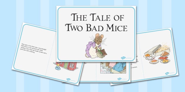 The Tale of Two Bad Mice Story (teacher made)