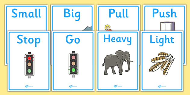 FREE! - 👉 Opposites Display Posters (teacher made)