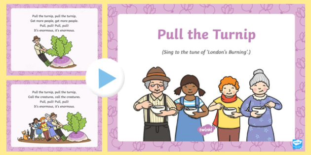 Pull the Turnip Song PowerPoint (teacher made)