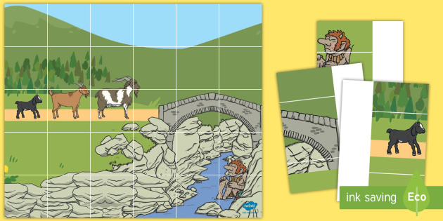 Billy Goats Gruff Mat (Compatible with Bee-Bot)