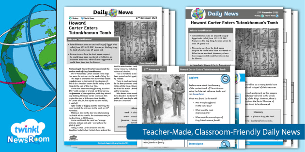 Howard Carter Resources | twinkl.co.uk