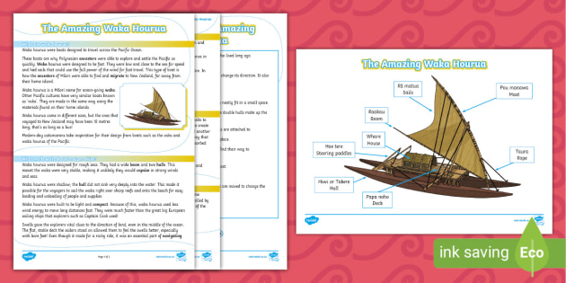 The Amazing Waka Hourua (teacher made)