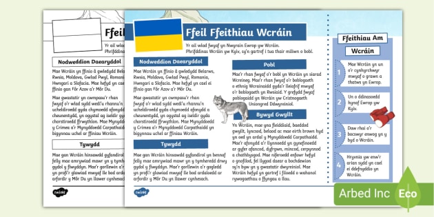 Ffeil Ffeithiau Wcráin (teacher made)