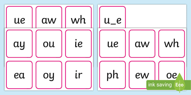 Phase 5 Phoneme Cards (teacher made)