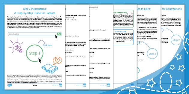 Year 2 Punctuation: Parent Guide and Activities Pack