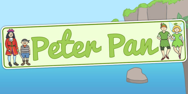 FREE! - Peter Pan Display Banner (teacher made)