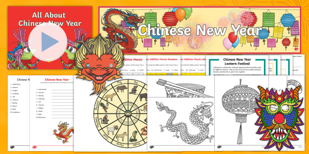 Chinese New Year 3-4 Resource Pack