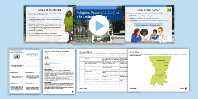 United Nations Game (teacher made)