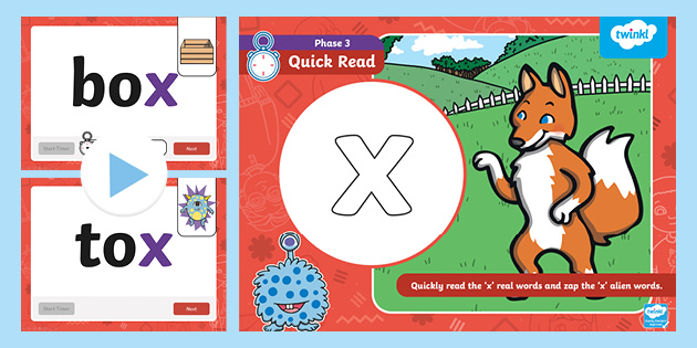 Phase 3 Quick Read x PowerPoint (teacher made)