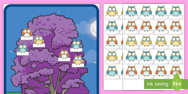 Owl Theme Editable Self-Registration
