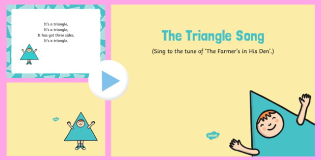 The Triangle Song PowerPoint (teacher made)