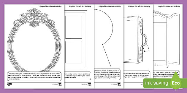 Magical Portals Art Activity (teacher made)