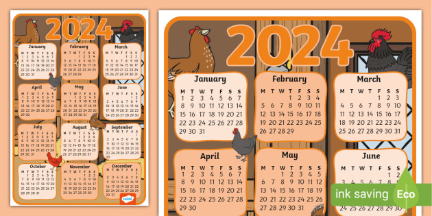 Art Wall Calendars | twinkl.co.uk