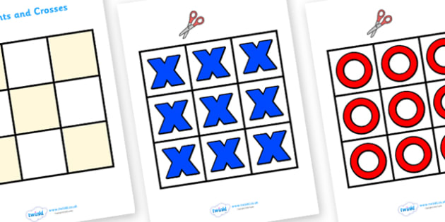 Noughts and Crosses Activity - noughts and crosses activity