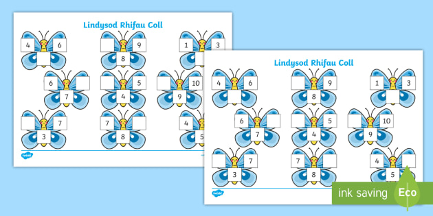 Trychfilod Rhifau Coll